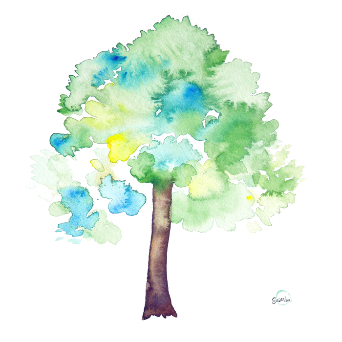 Childhood Tree - Custom Framed Art | Level Frames