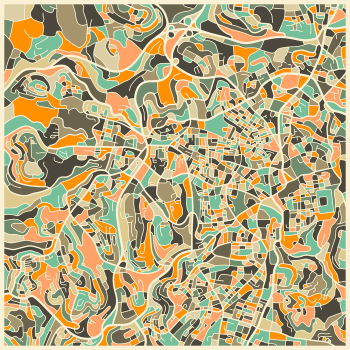 Jerusalem - Custom Framed Art | Level Frames