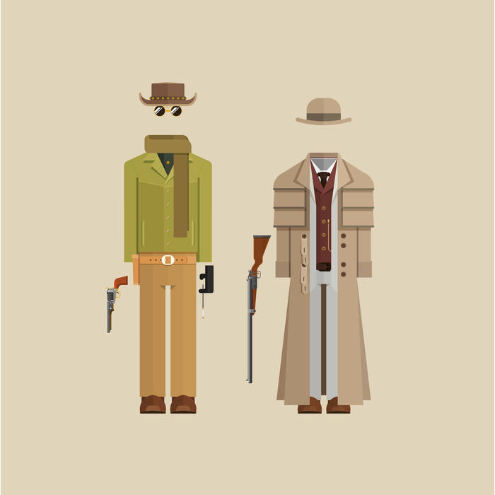 Django Unchained - Custom Framed Art | Level Frames