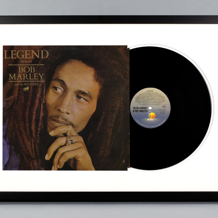 Legend - Framed Vinyl Album
